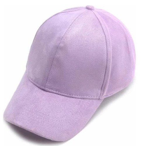 Plain Suede Purple Baseball Cap | Fashion Online | Lagos, Nigeria
